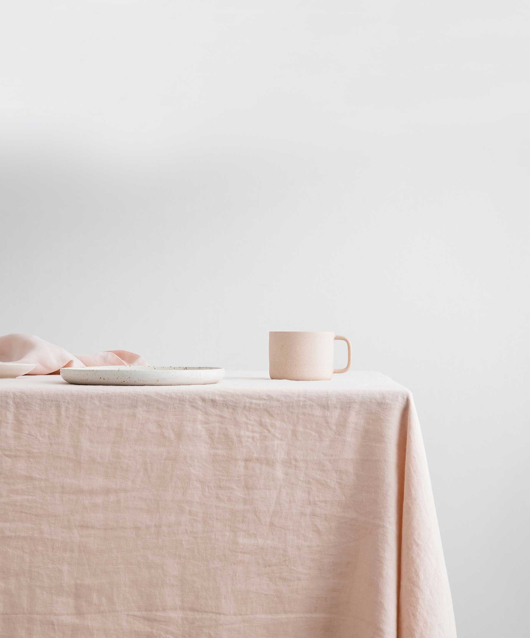 Linen Tablecloth - Blush | CULTIVER - USA
