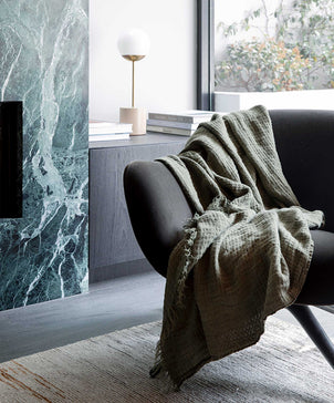 Linen Throws | Shop Throw Blankets Online | CULTIVER - USA