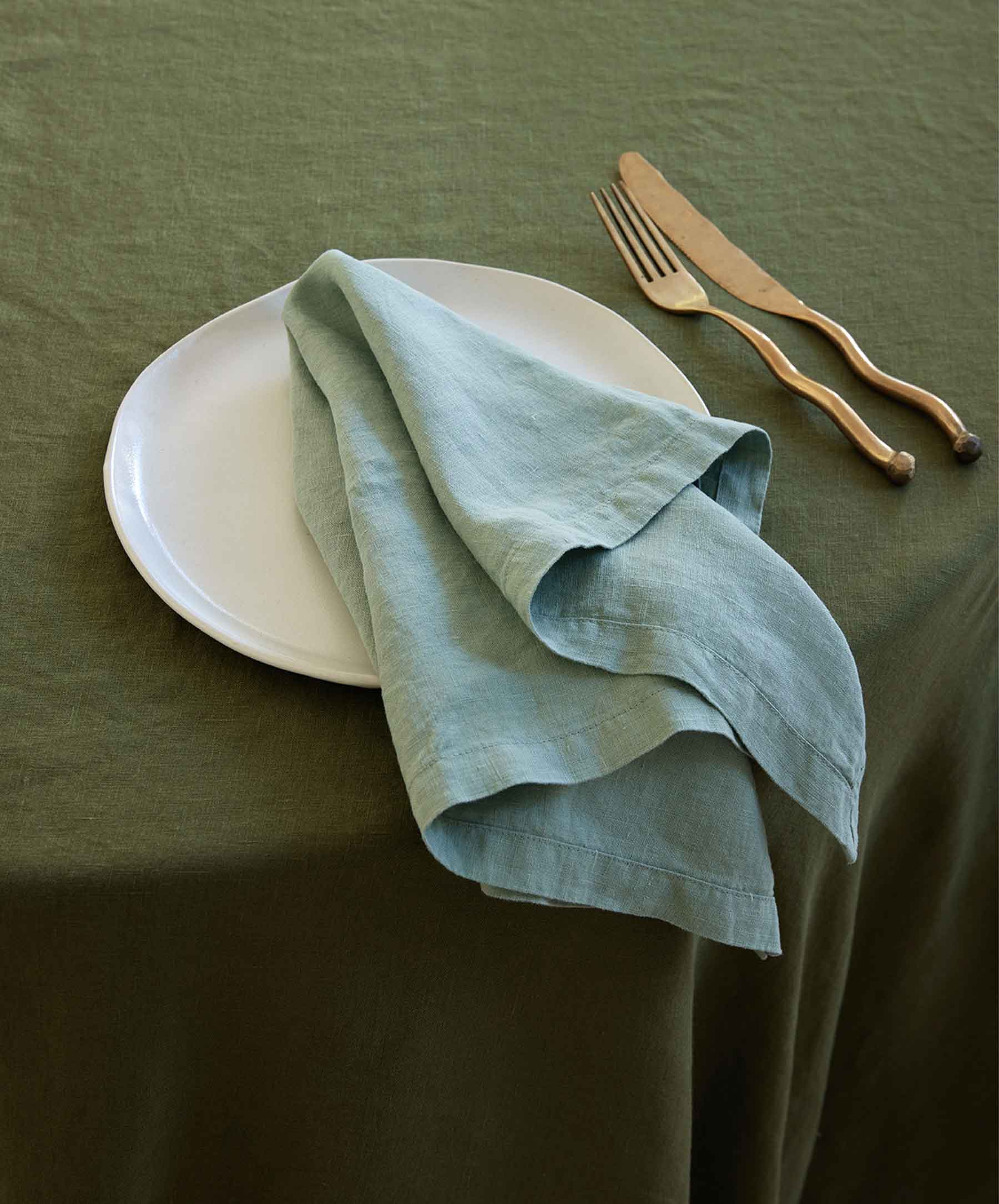 Linen Table Napkins & Placemats | Pre-Washed for Softness | CULTIVER - USA