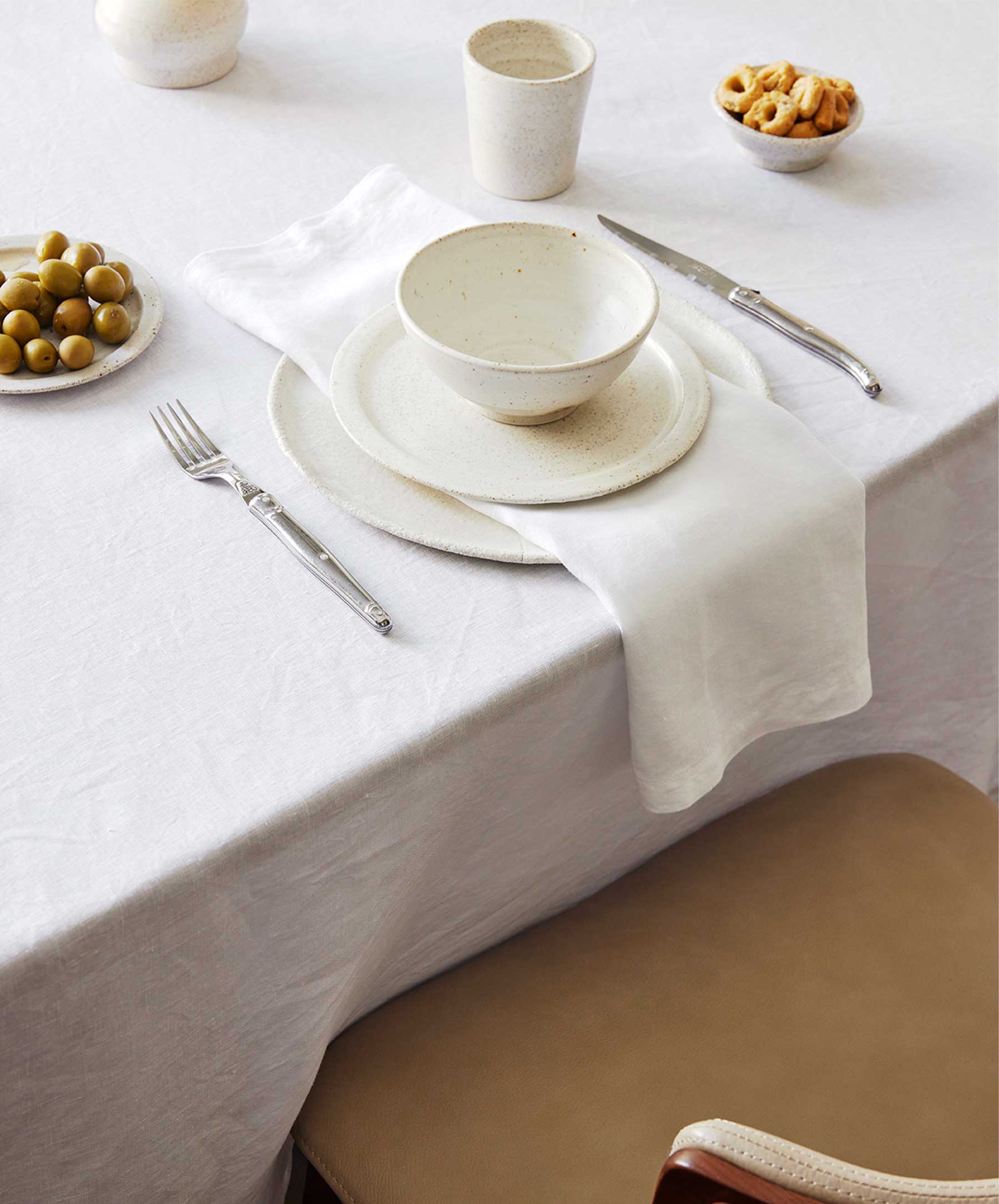 Linen Table Napkins & Placemats | Pre-Washed for Softness | CULTIVER - USA