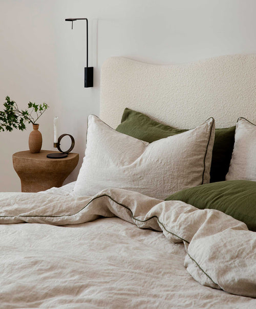 Linen flat sheet queen store