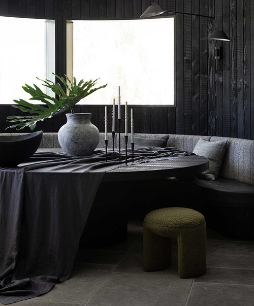 Linen Tablecloth - Slate | CULTIVER - USA